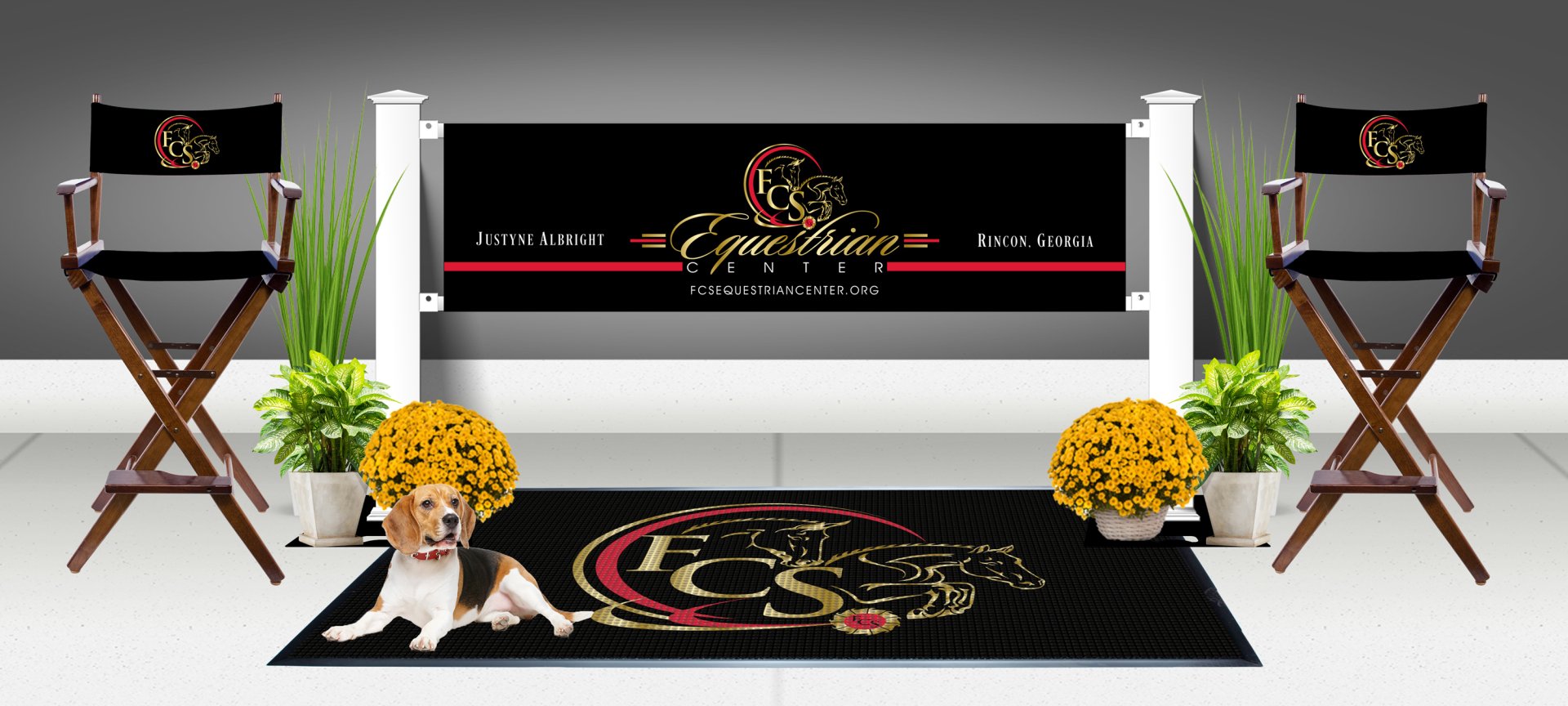 Post & Banner Display Gallery