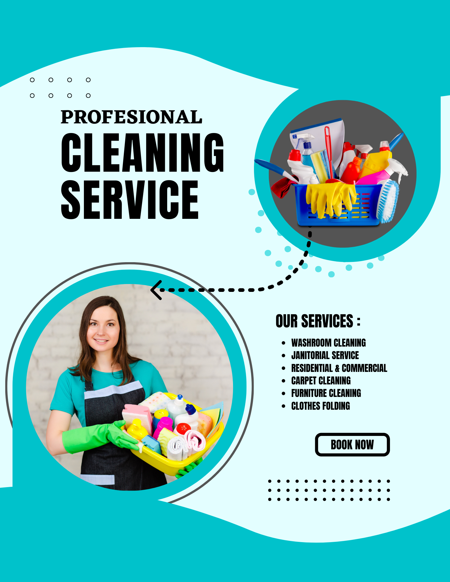 Housekeeping Flyer Design