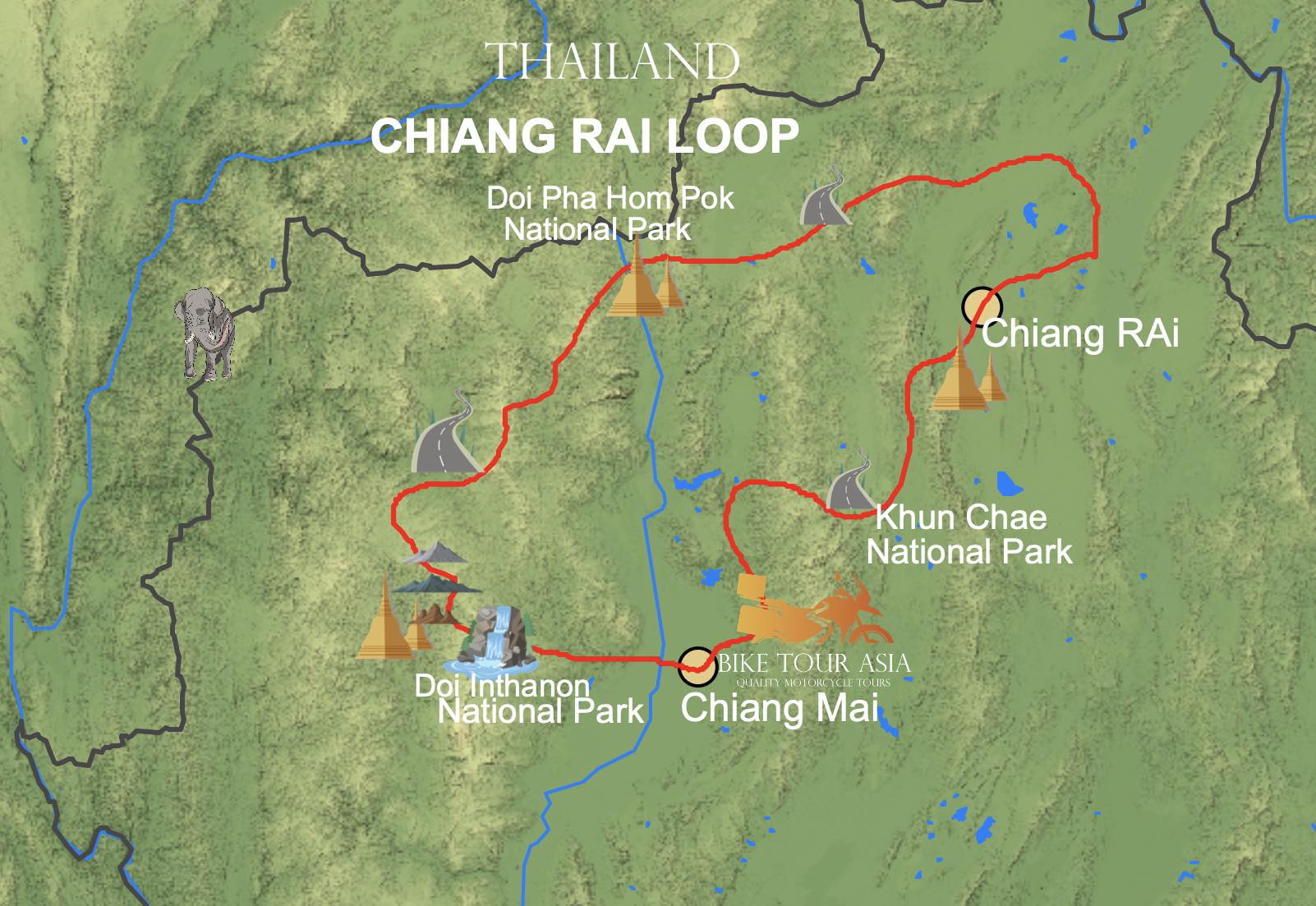 5 Must-Ride Motorcycle Routes in Northern Thailand: Complete Guide
