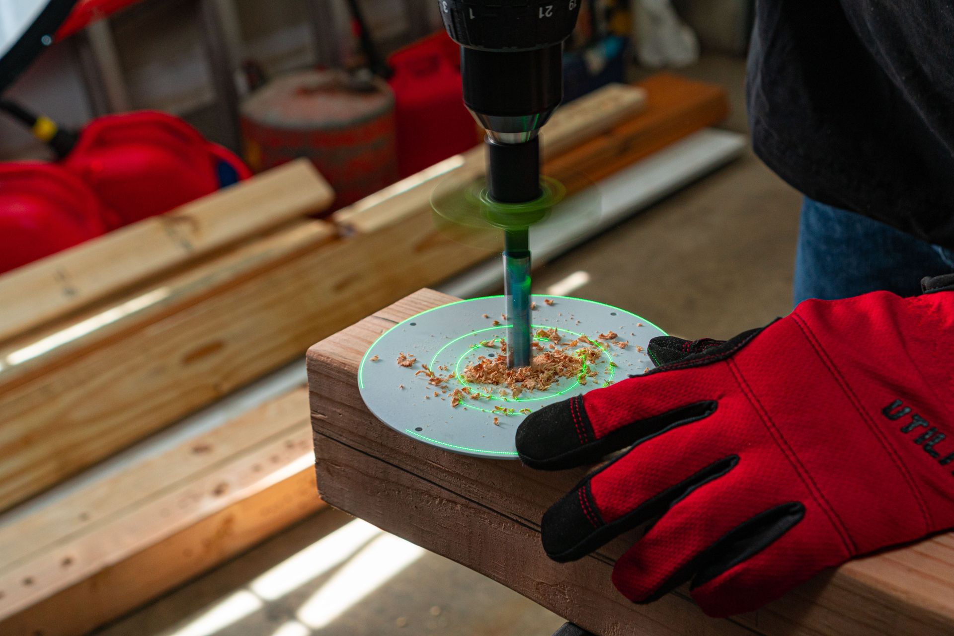 BullseyeBore Core - Worksurface Extension Plates