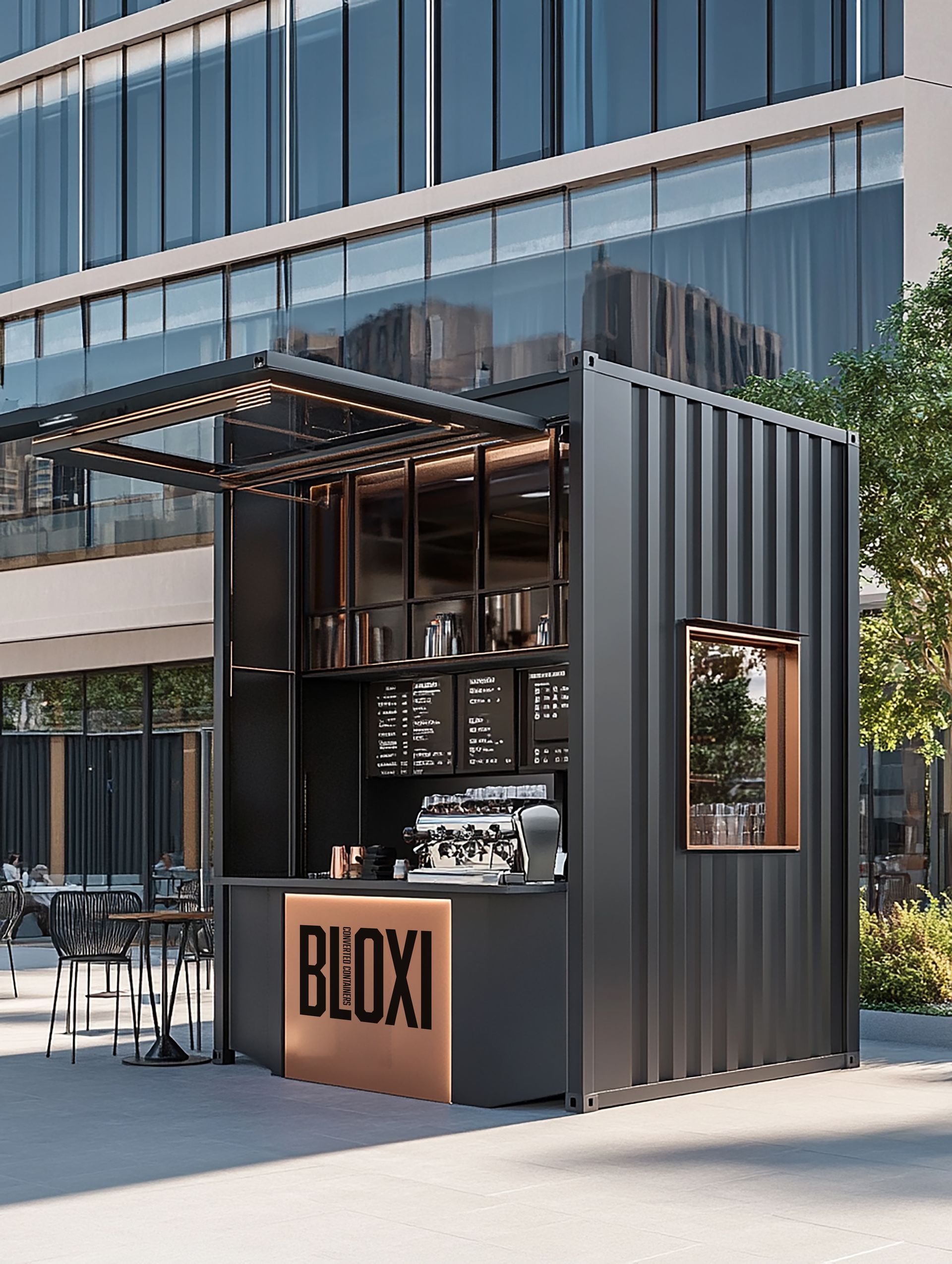 Shipping Container Retail Spaces | Bloxi | UK