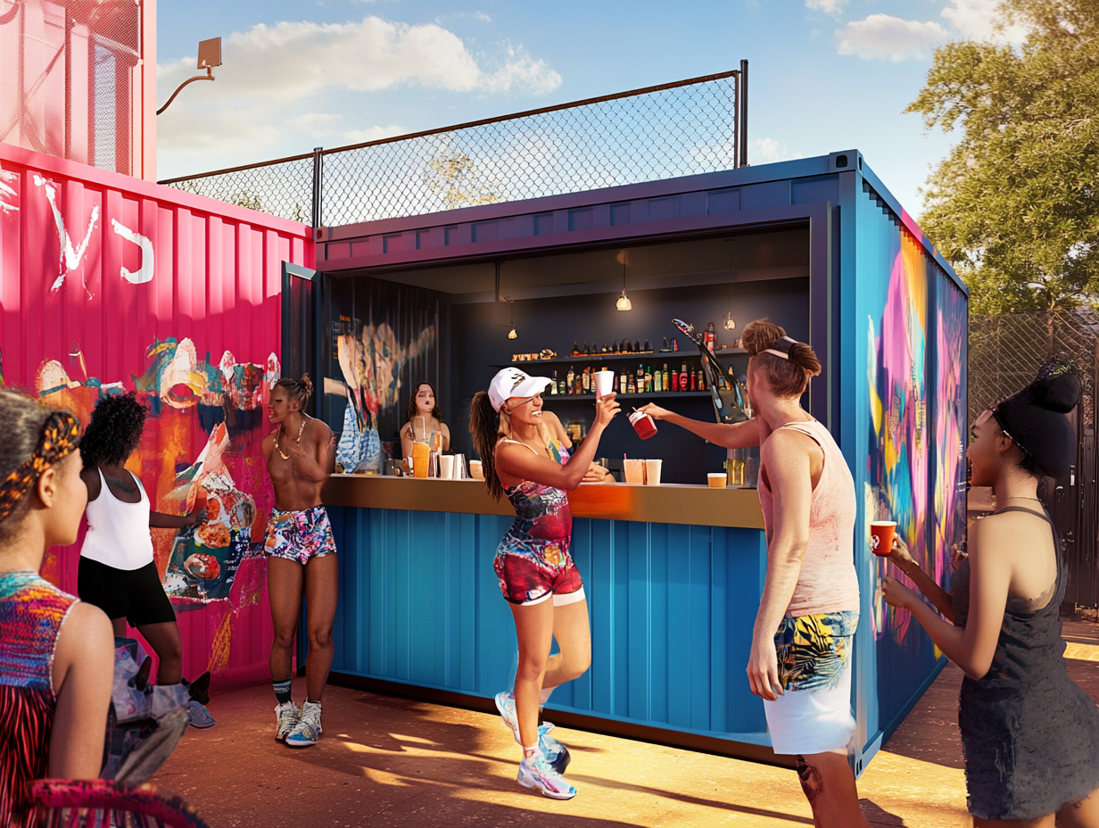 Shipping Containers for Events | Bloxi