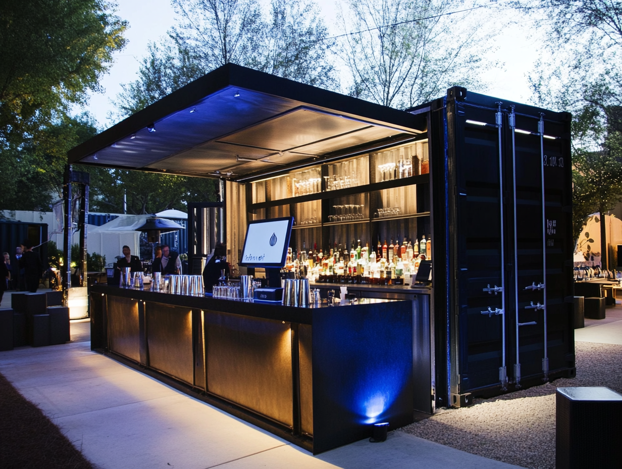 Shipping Containers for Events | Bloxi