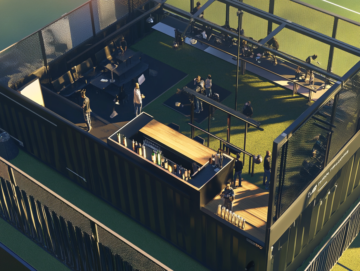 Shipping Container Conversions for Sports | Bloxi