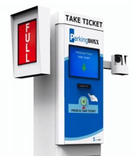 Entry Lane - Parking Ticket Machine System | Parking BOXX