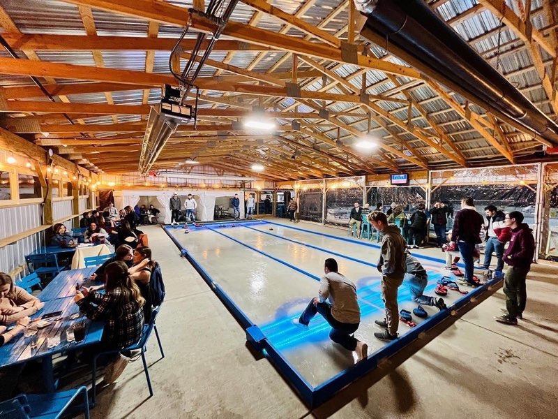 Barn Hockey Ice Rink