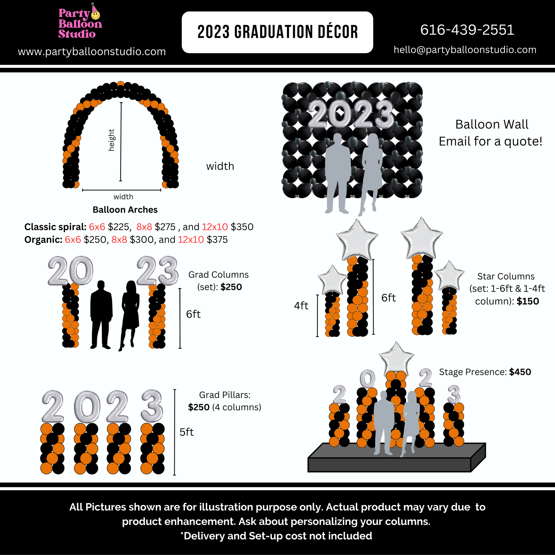 Graduation Ceremonies | Party Balloon Studio