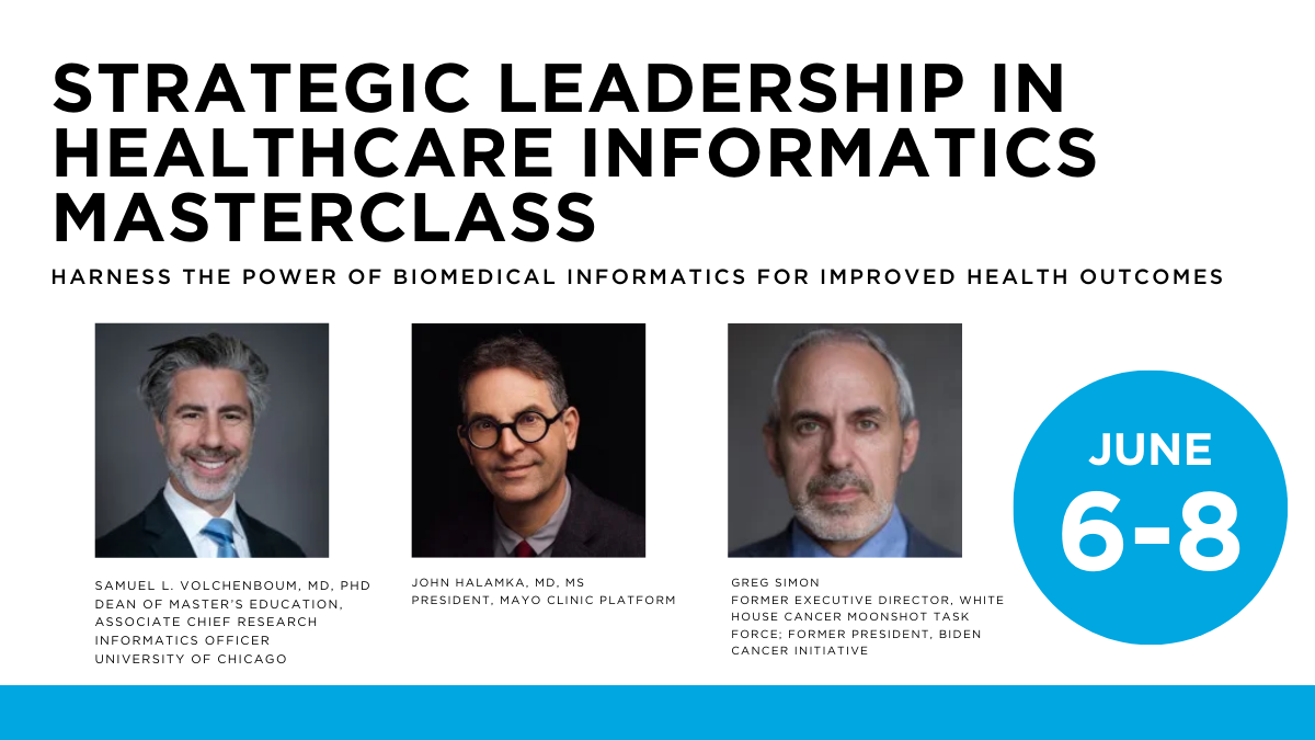 Healthcare Informatics Masterclass