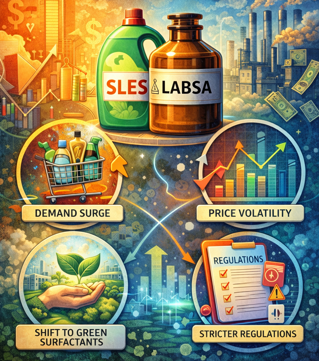 What’s New in Surfactants? Trends in LABSA and SLES Markets