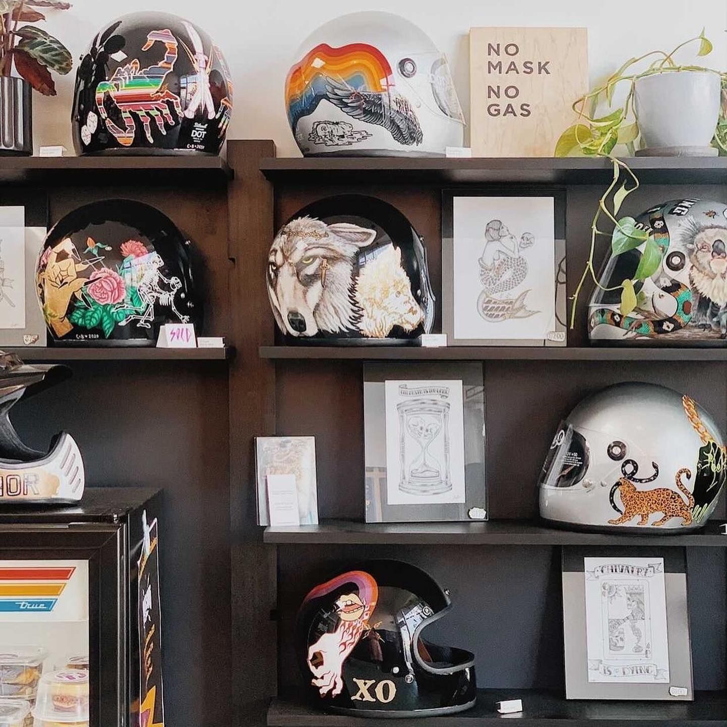 Motorcycle Helmet Art Show Pop Up Event Motorcycle Helmet Art Show Pop Up Event