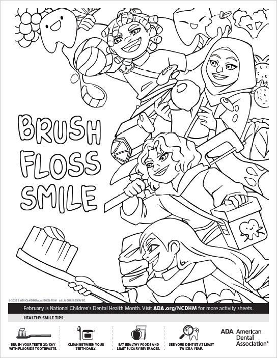 National Children's Dental Health Month - February