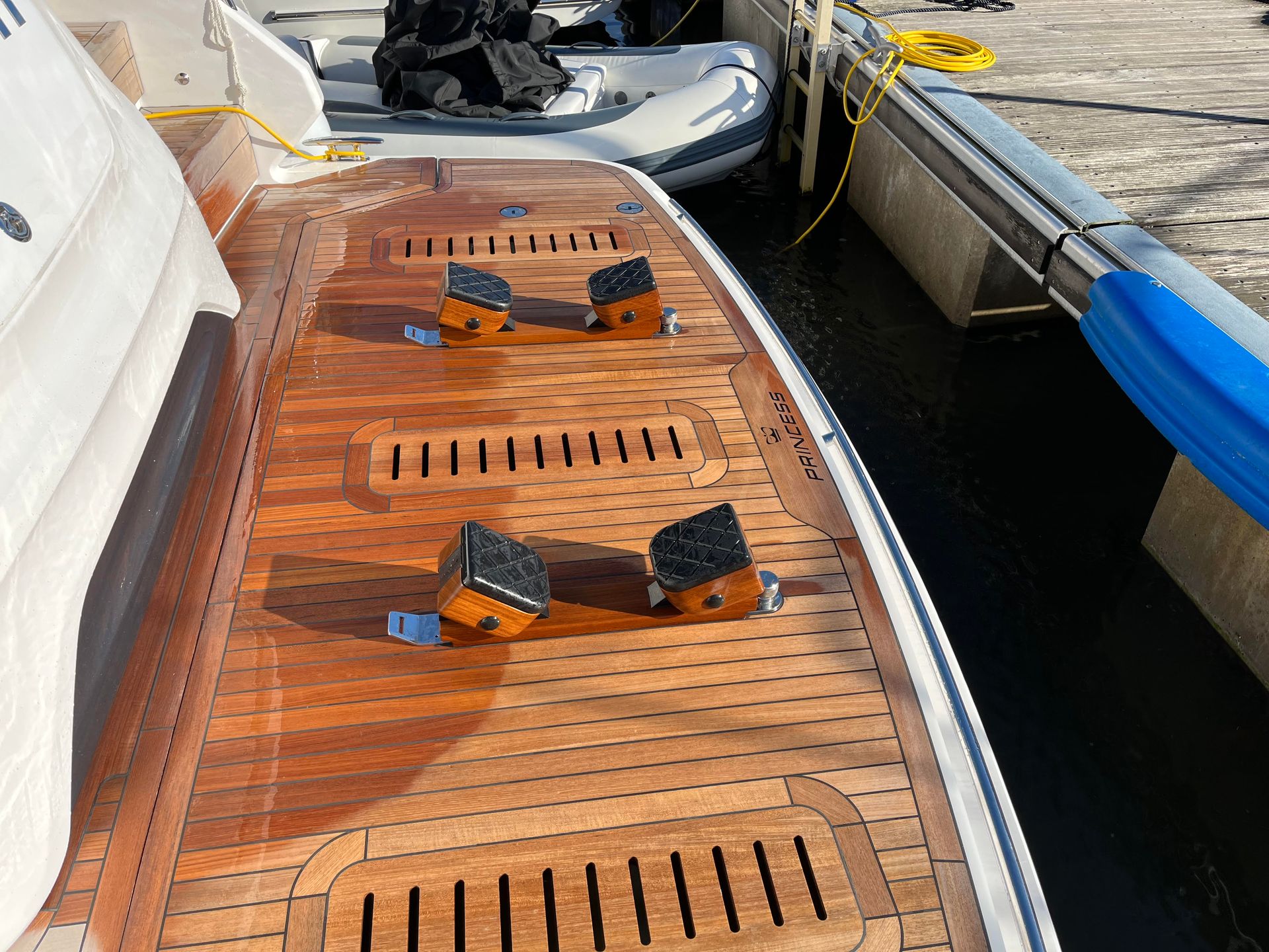 Princess Yachts Tender Chocks | Landau UK Solutions