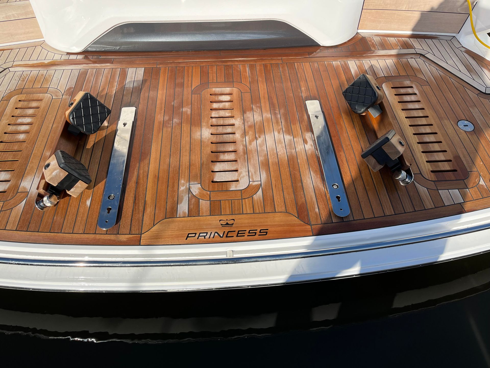 Princess Yachts Tender Chocks | Landau UK Solutions