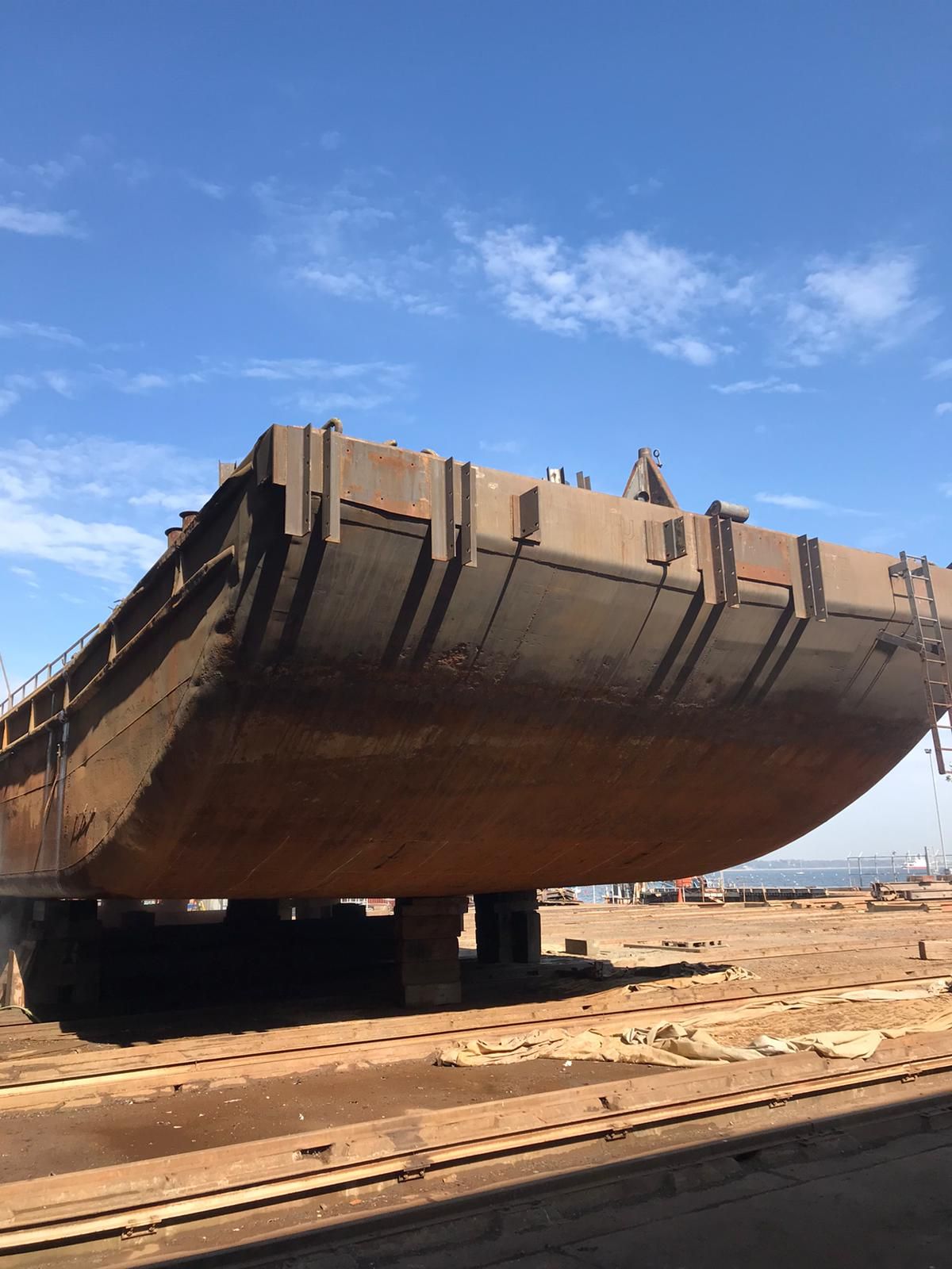 US Army Tank Barge Restoration Project by Landau Marine UK