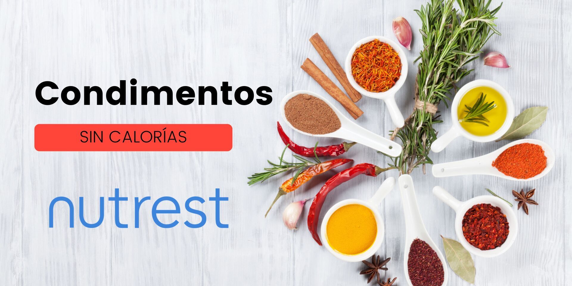 Condimentos sin calorías