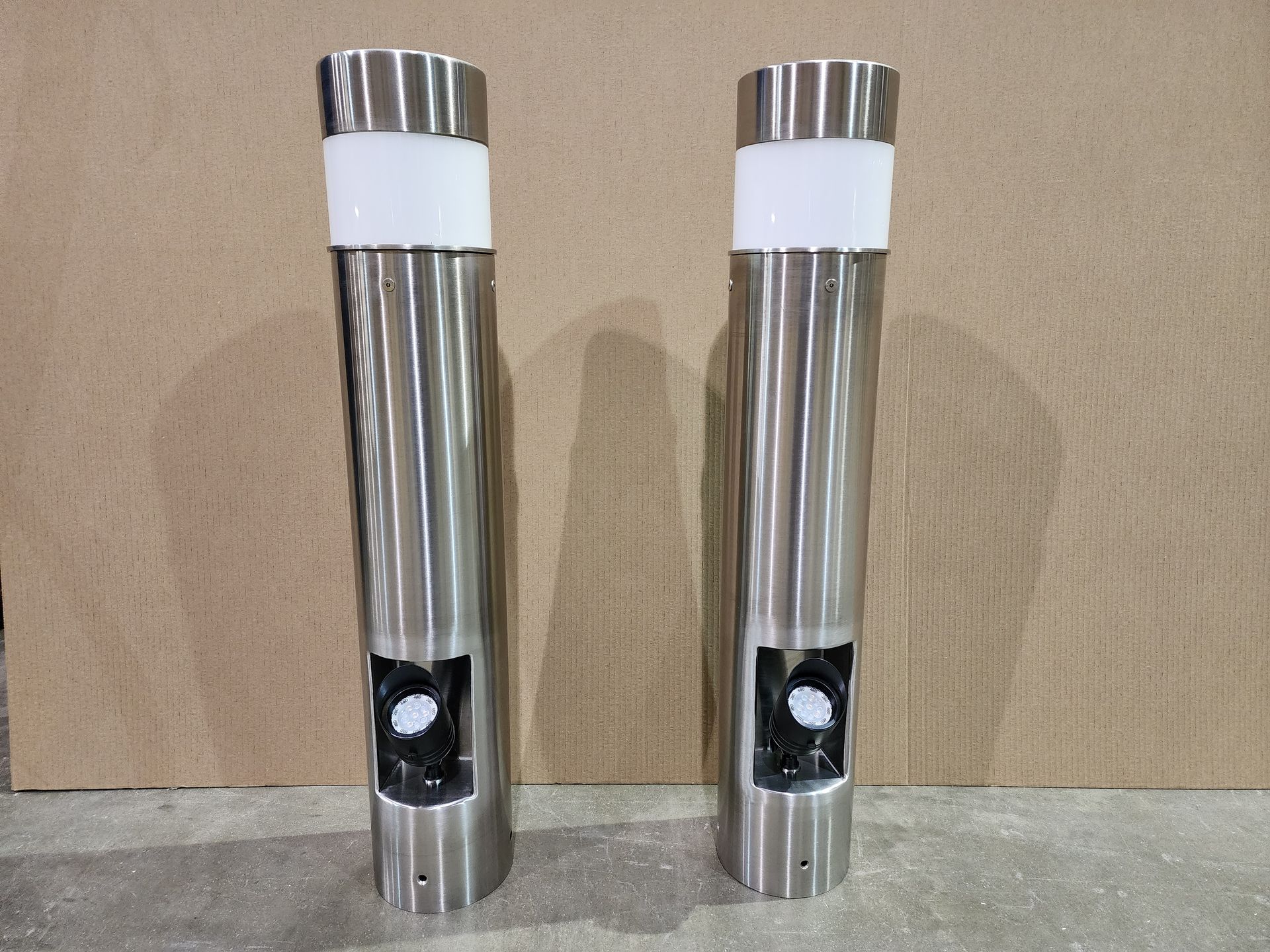 Stainless Steel LED Bollard Lights | Lighted Bollard | CMPI