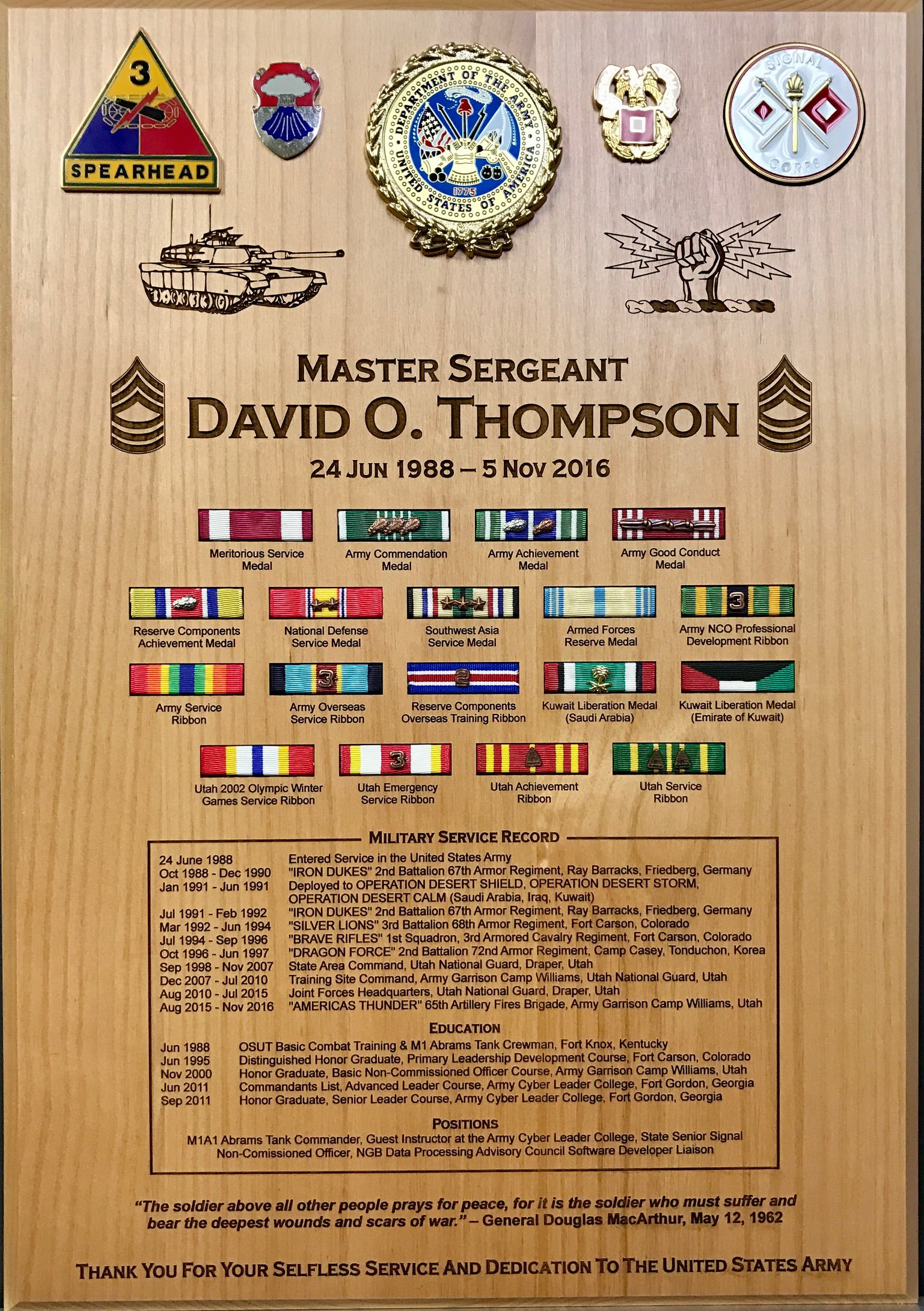 Army | Honor Their Service