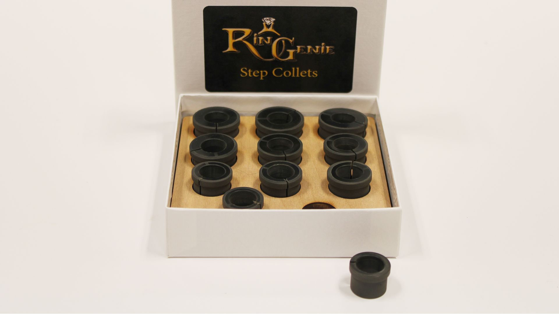 16 Aluminum Collets w/tray