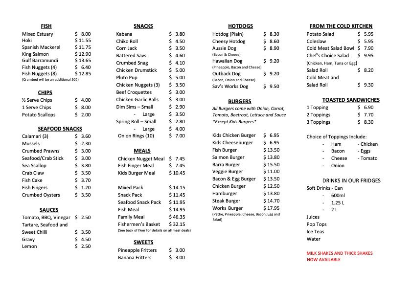 Takeaway in Mount Isa QLD 4825 | Sav's Takeaway