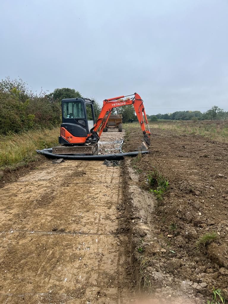 Estate tracks built to reduce silt runoff into rivers