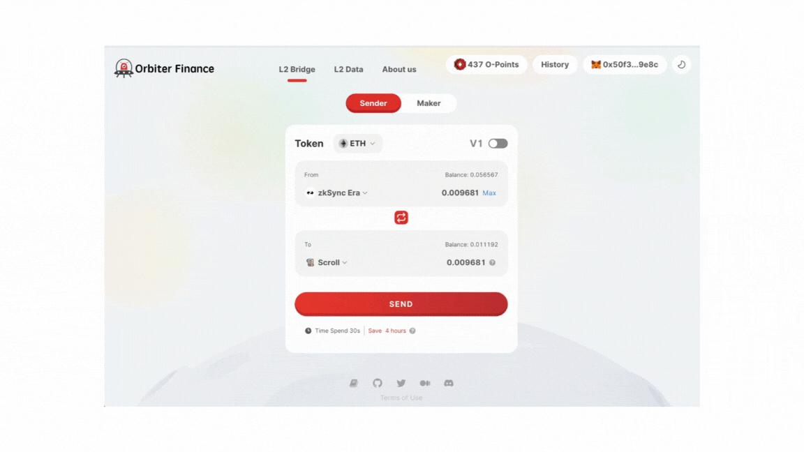 web3ish | Orbiter Finance airdrop