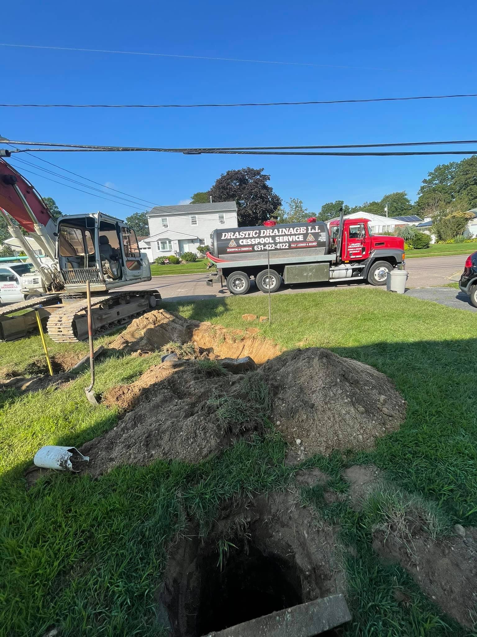 Best Cesspool Service and Pumping in Long Island - Drastic Drainage