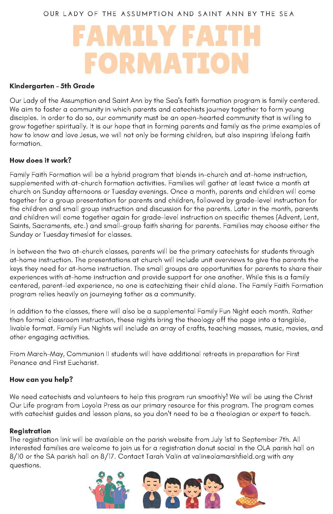 Faith Formation