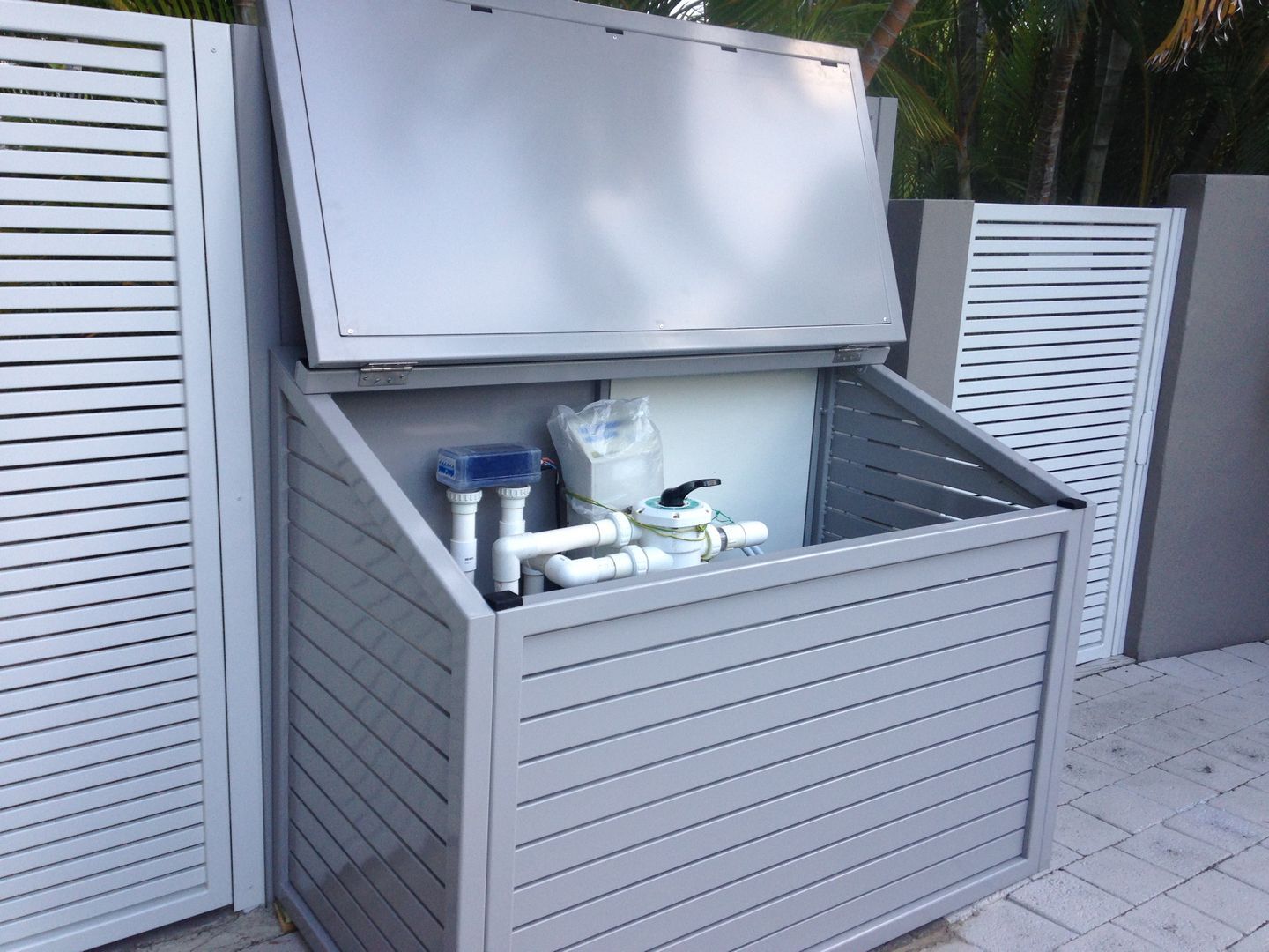 Aluminium Slat Panels and Gates | Oceans Fencing