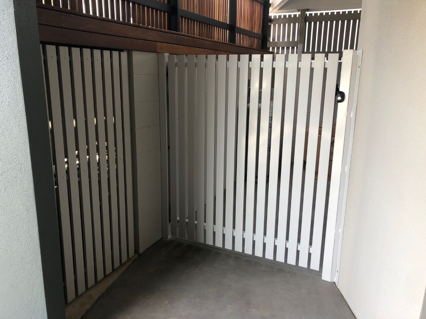 Aluminium Slat Panels and Gates | Oceans Fencing