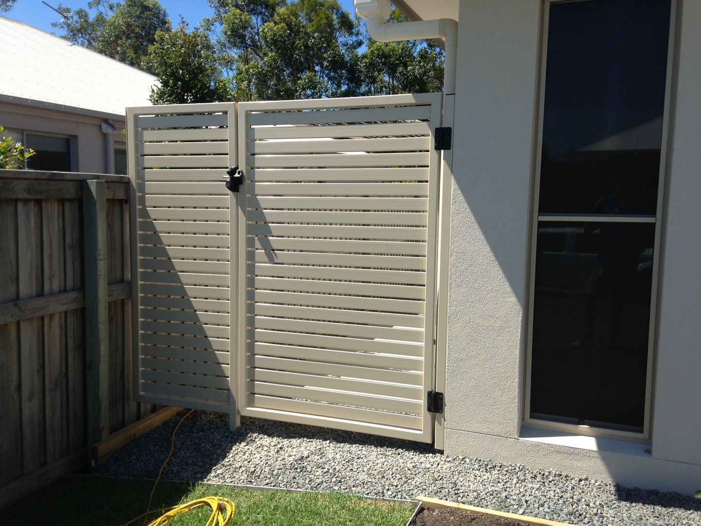 Aluminium Slat Panels and Gates | Oceans Fencing