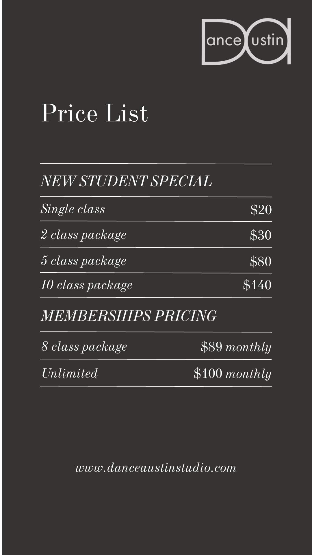 Dance Studio | Austin, TX | (512) 229-8354