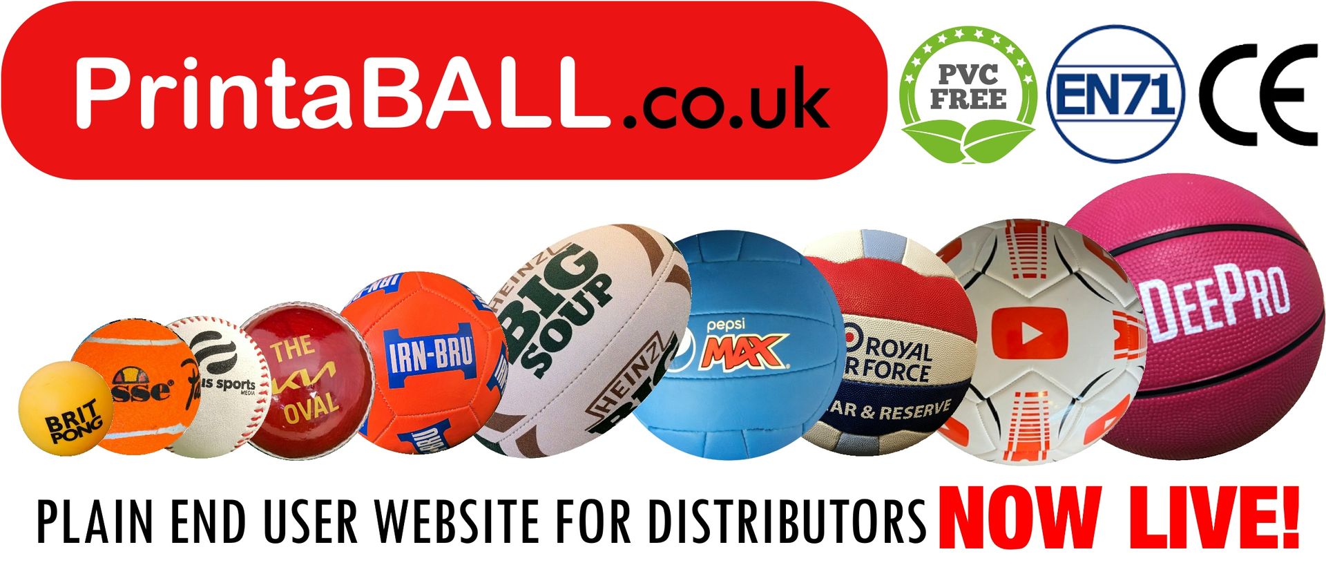 promosports - The home of branded sports balls