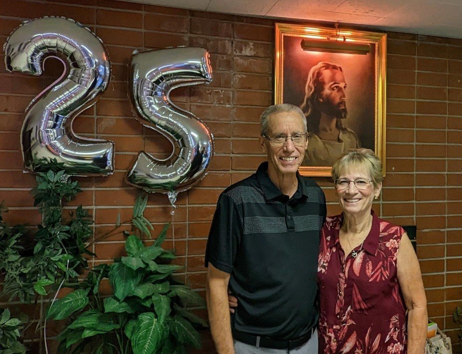 Roger and Kim Stogsdill Celebrate 25 Years at First Brethren of Tucson!