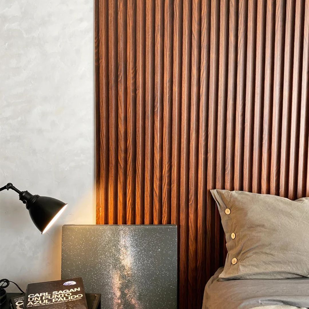 LAMBRIN INTERIOR BICOLOR NOGAL Y NEGRO