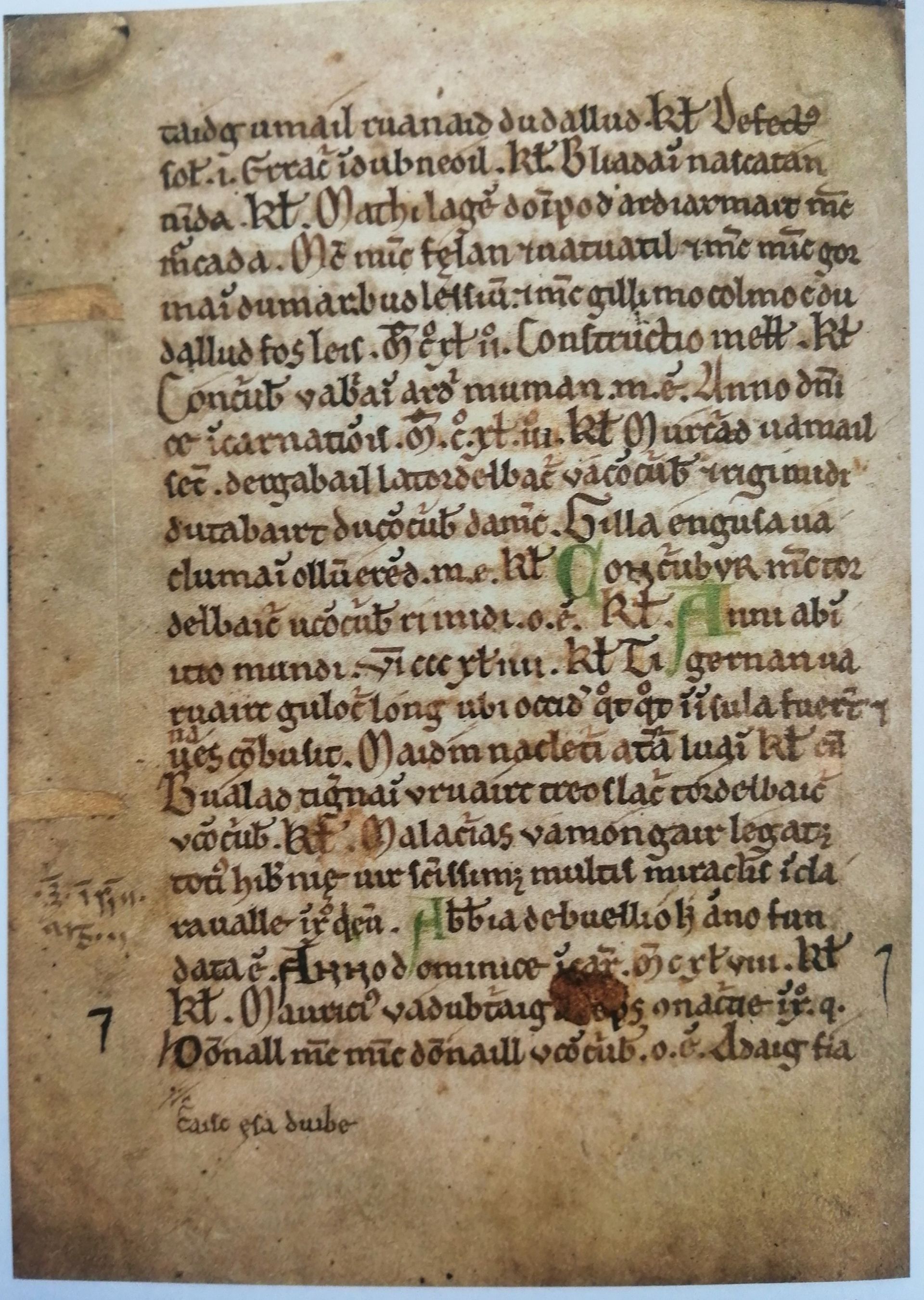 Irish Annals History | De Reir Book | Sligo, Ireland