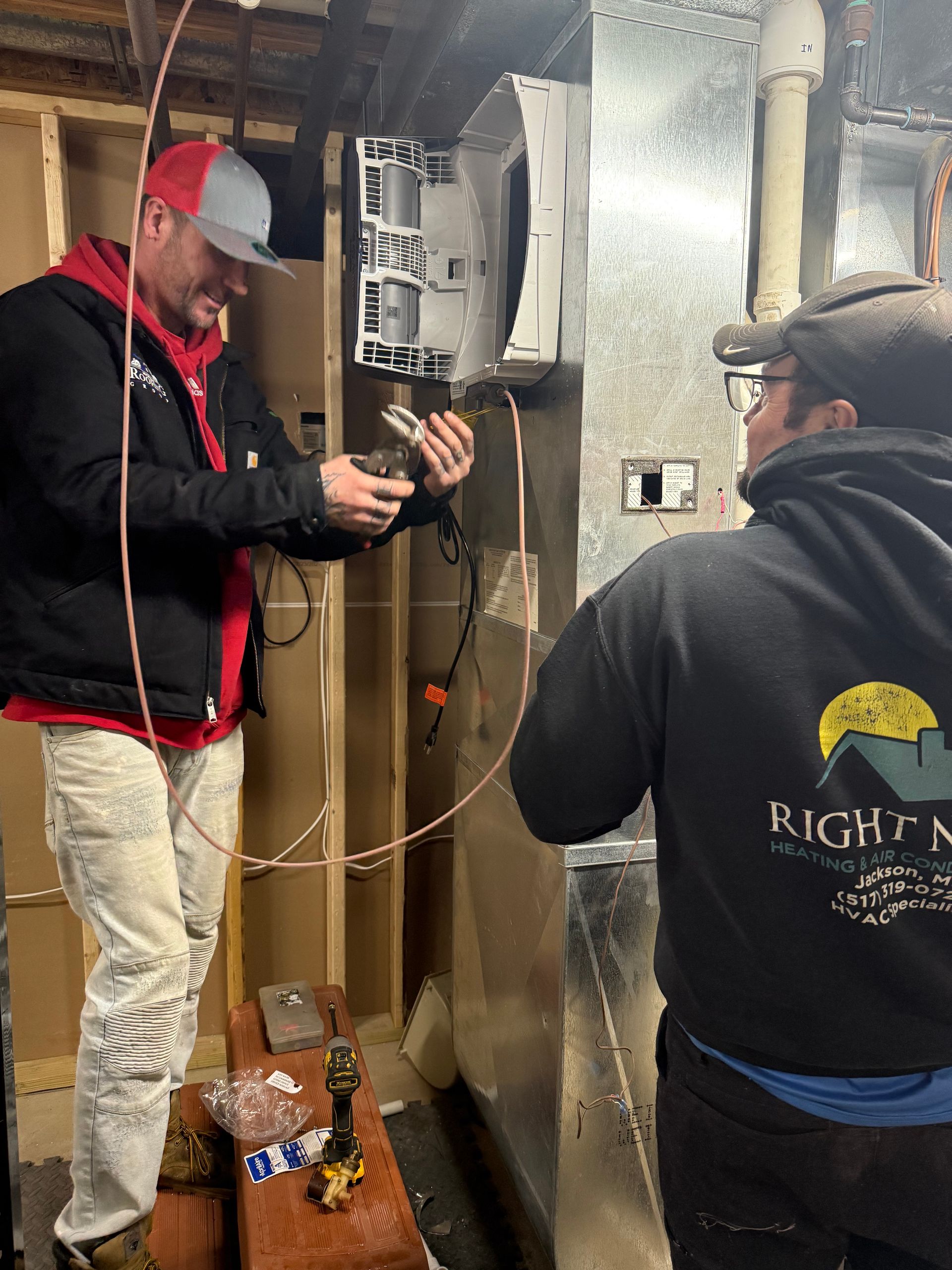 Heating & Air Conditioning Services in Jackson, MI | Right Now HVAC