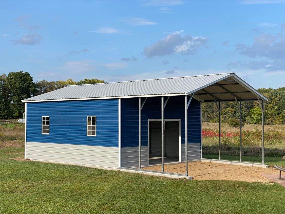 Metal Building Construction | Prime Steel Structures | White Cloud ...