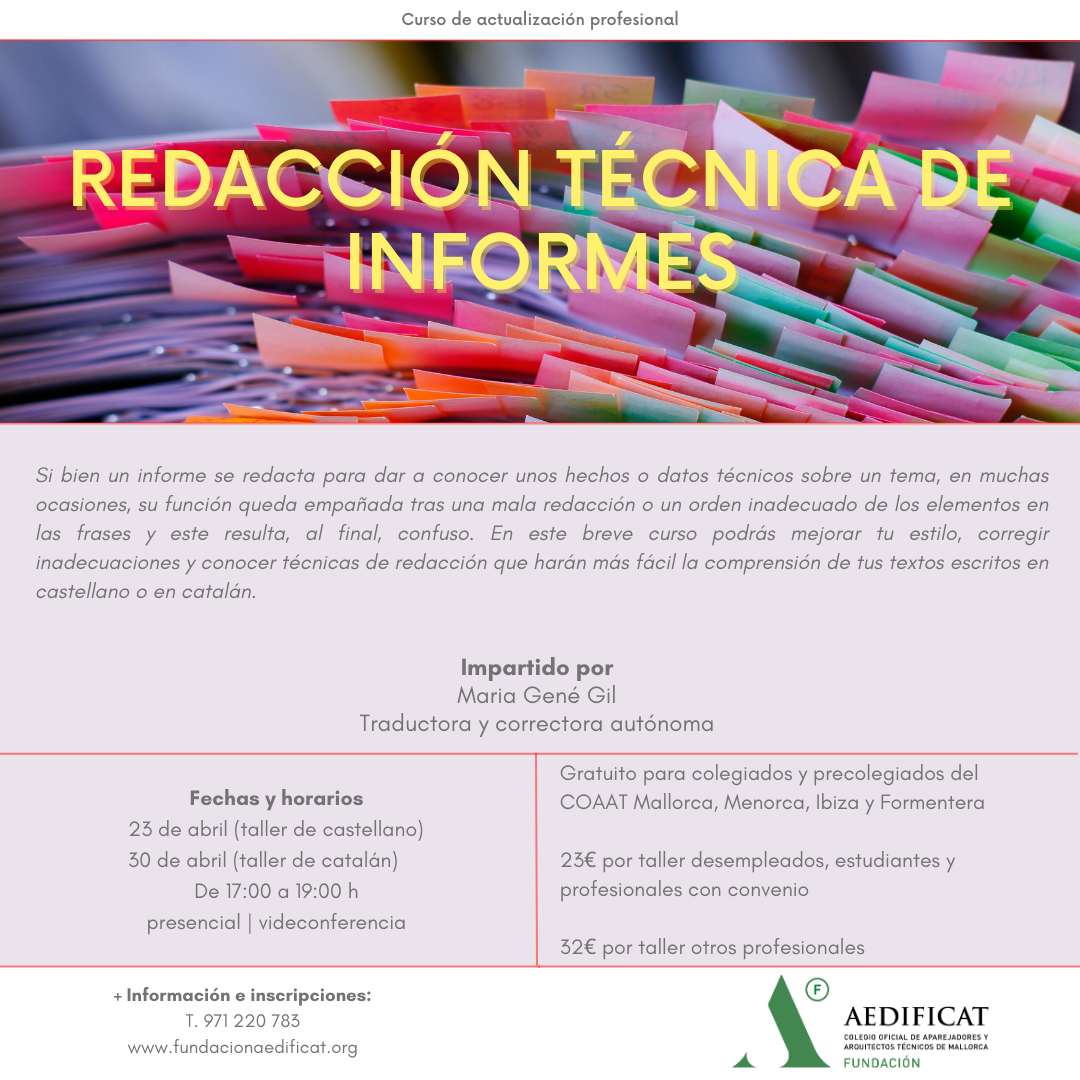 REDACCIÓN TÉCNICA DE INFORMES