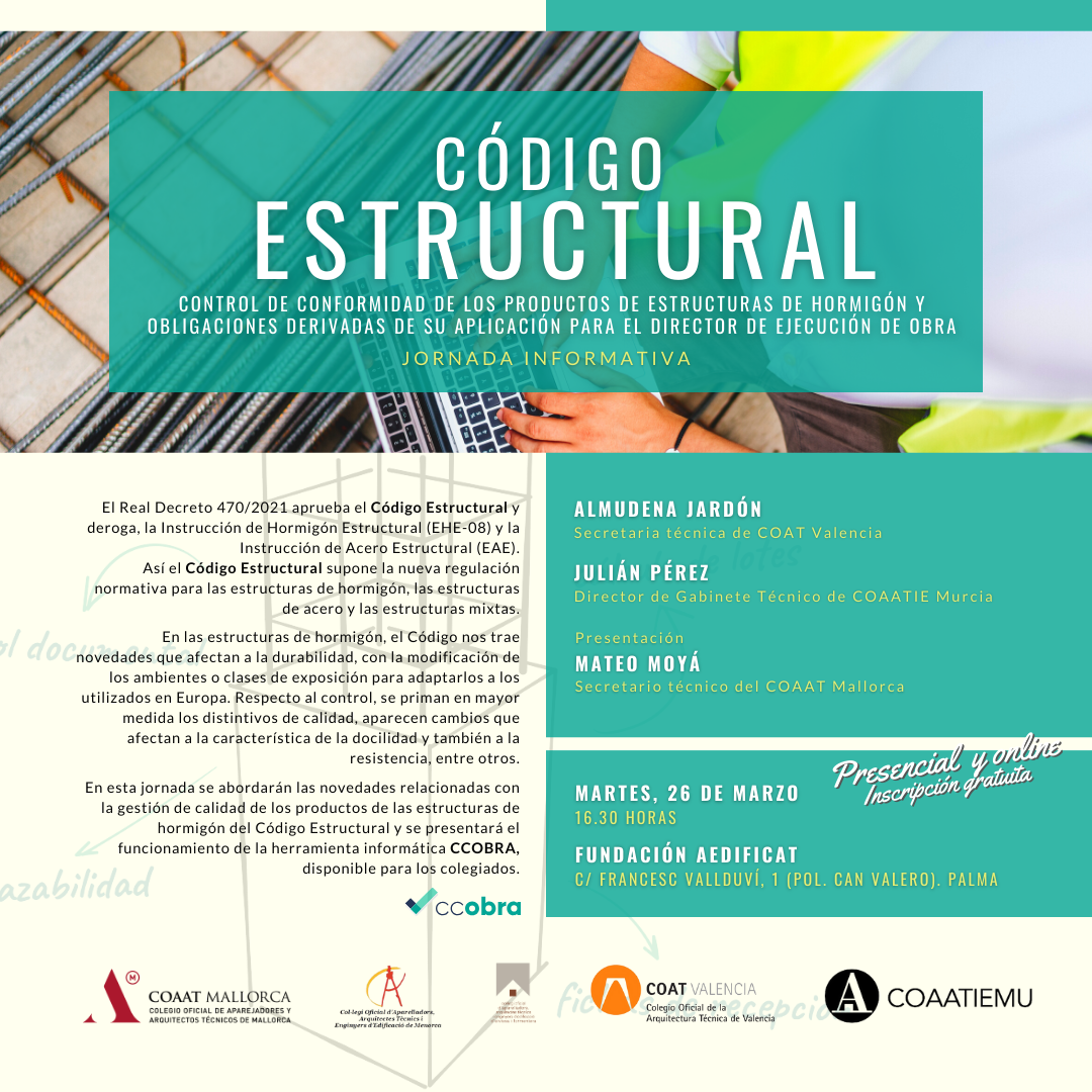 CÓDIGO ESTRUCTURAL-CCOBRA CONTROL ESTRUCTURAL DE MATERIALES