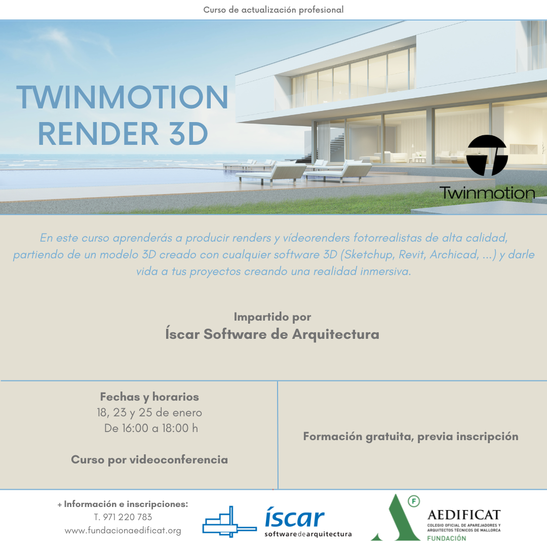 TWINMOTION. RENDER 3D