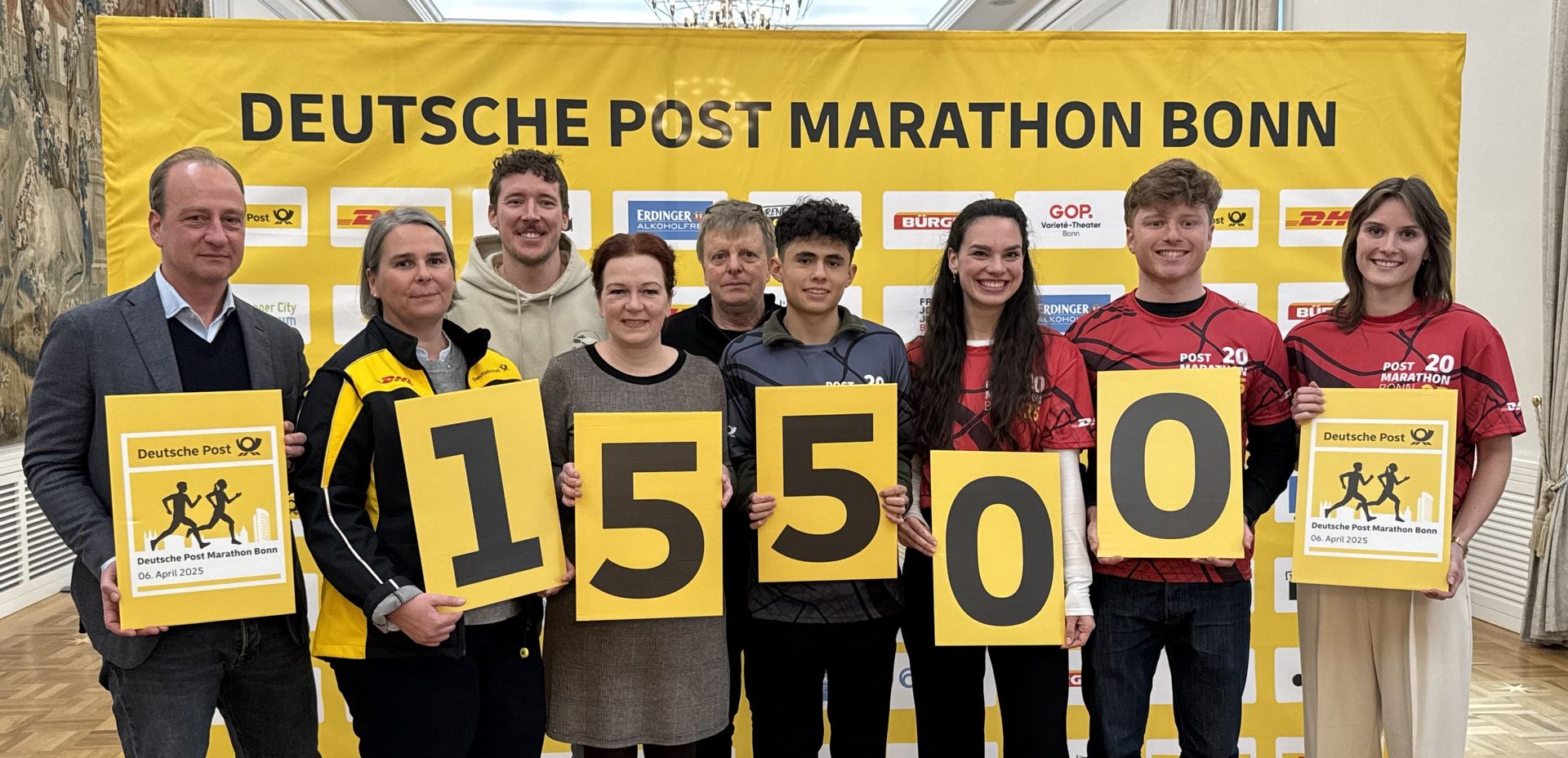 Neuer Melderekord: 15.500 Läuferinnen und Läufer beim Deutsche Post ...