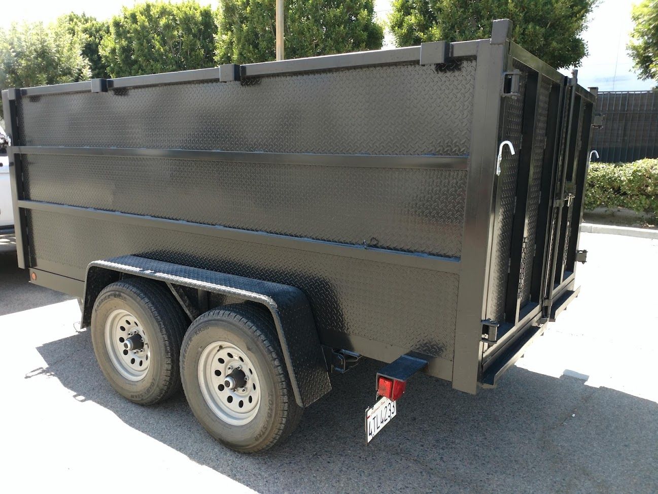 12x8x4 Ramps Plus Tarp | Lake Forest, CA | Speedy Trailers