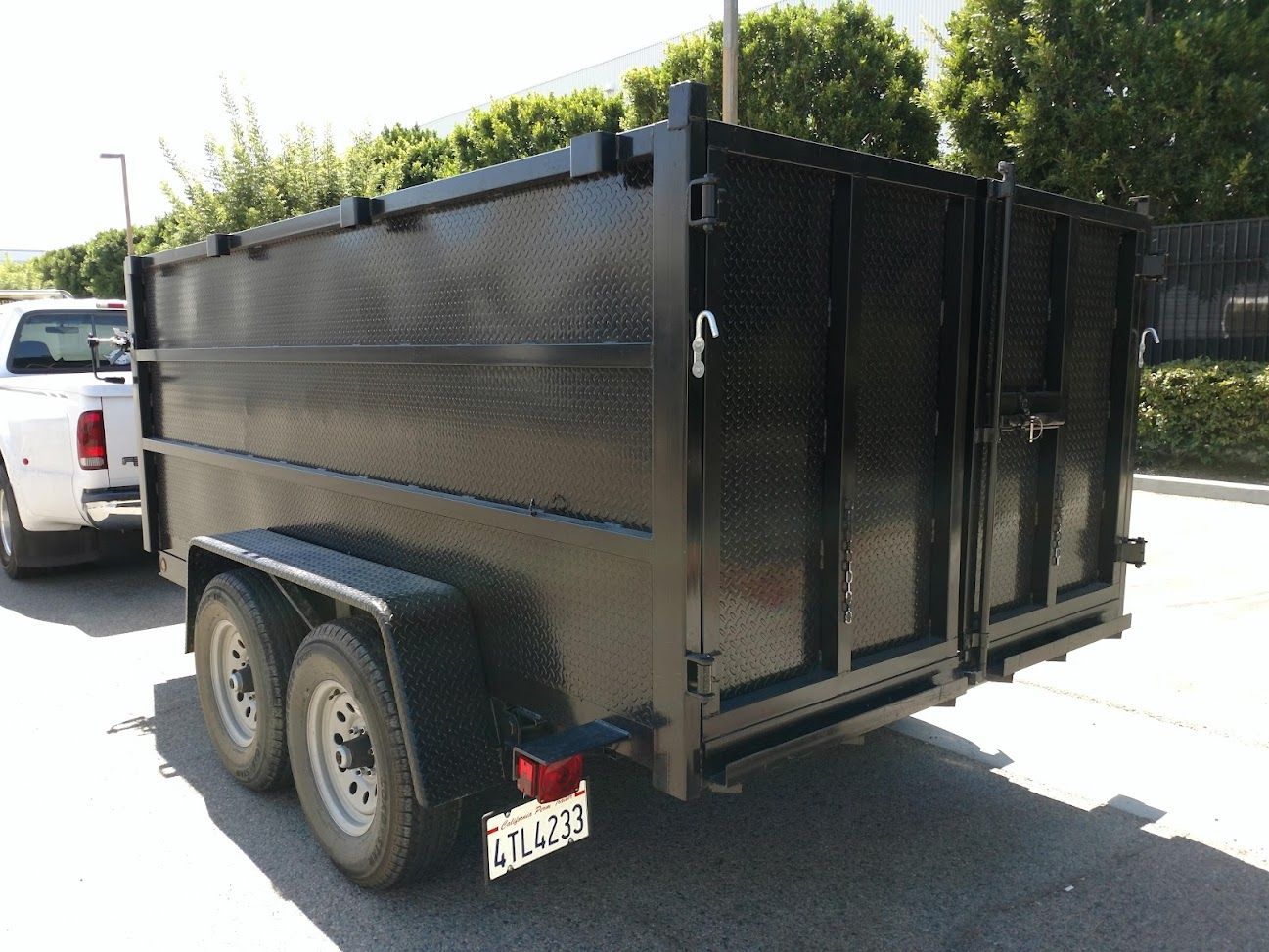 12x8x4 Ramps Plus Tarp | Lake Forest, CA | Speedy Trailers