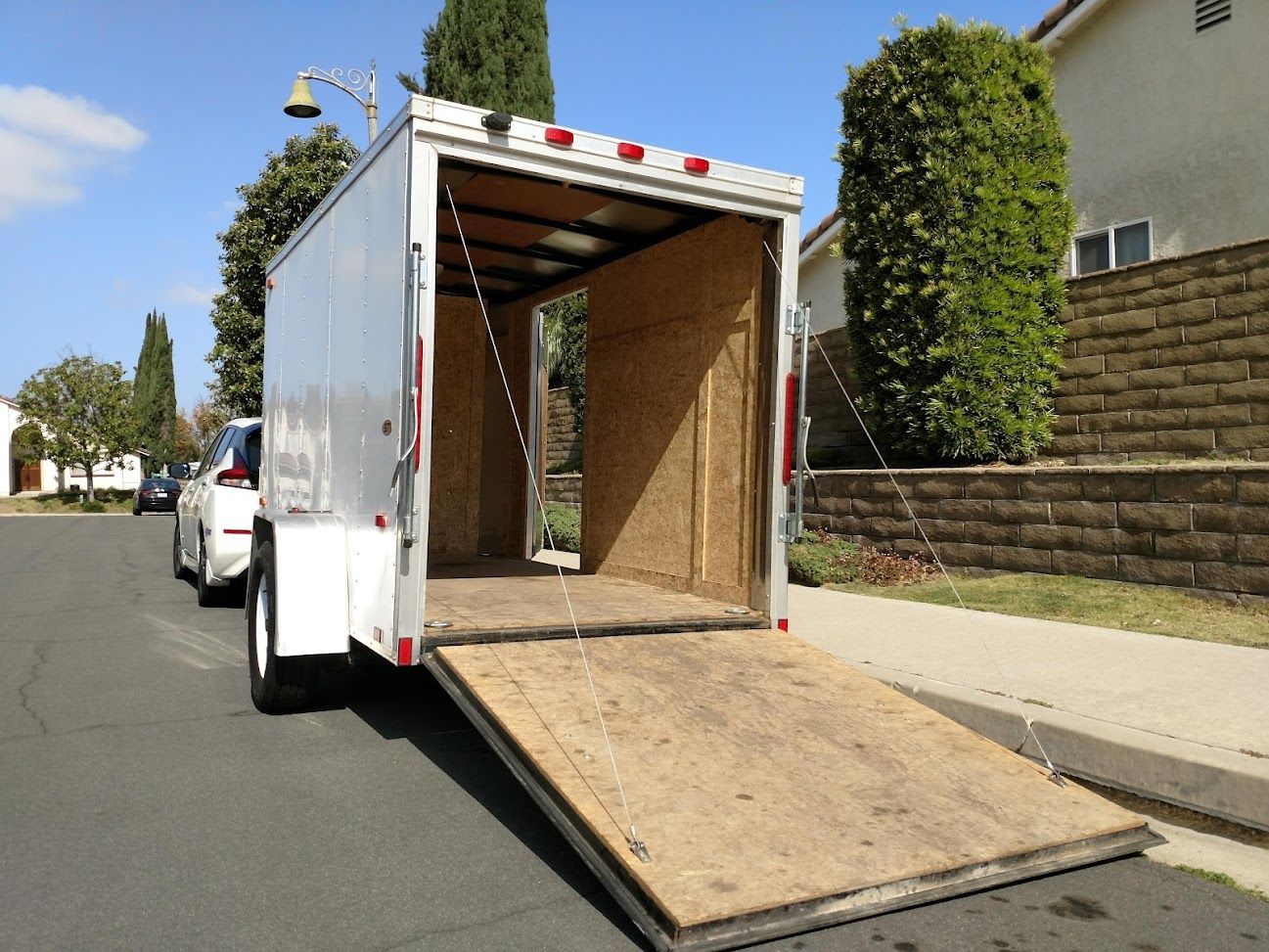 10x5x5 ENC 3k Ramp Plus Side | Lake Forest, CA | Speedy Trailers