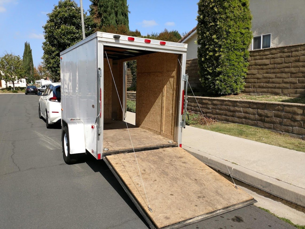 10x5x5 ENC 3k Ramp Plus Side | Lake Forest, CA | Speedy Trailers