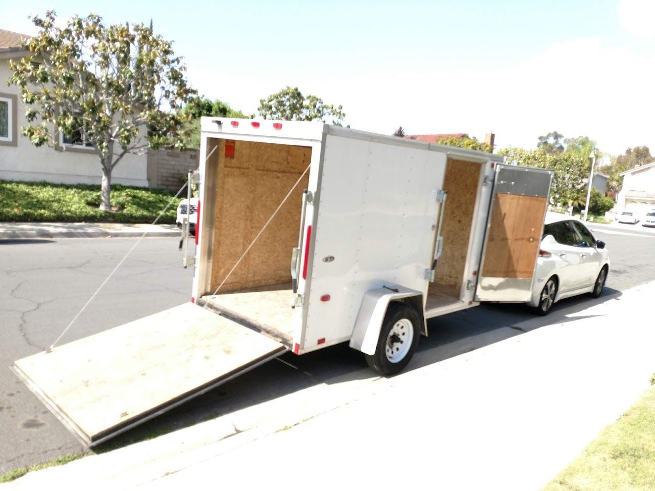 10x5x5 ENC 3k Ramp Plus Side | Lake Forest, CA | Speedy Trailers
