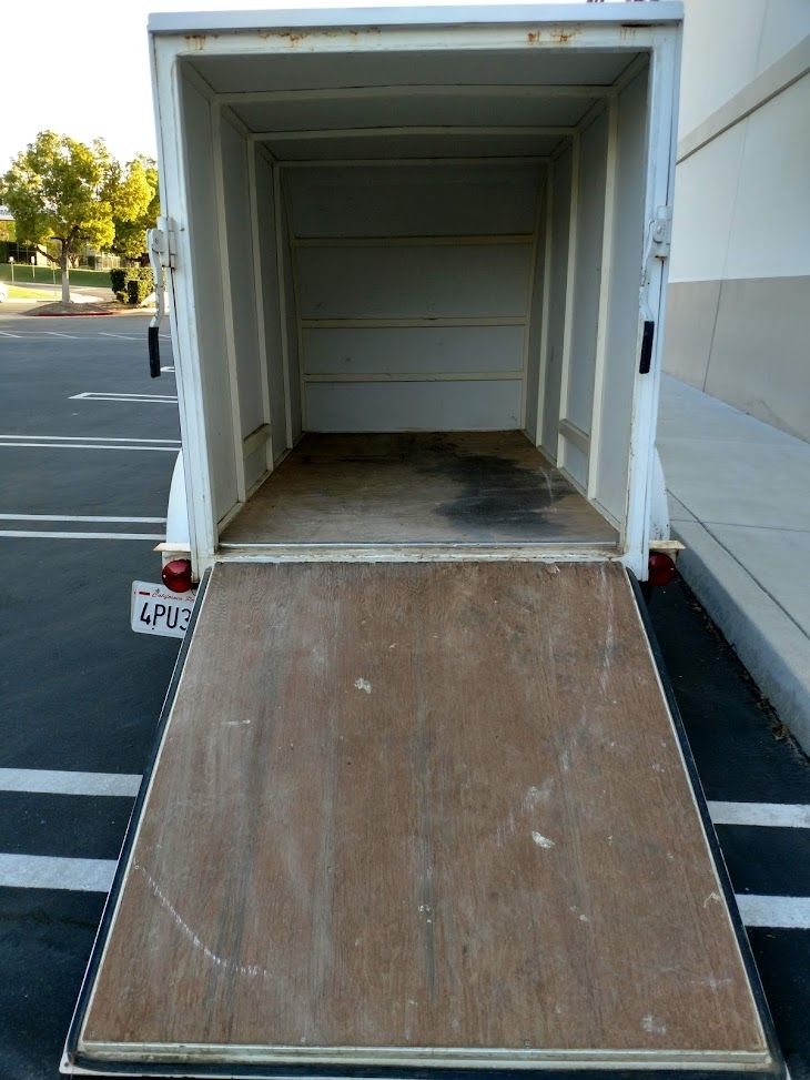 8x4x4 Enclosed Plus Ramp | Lake Forest, CA | Speedy Trailers