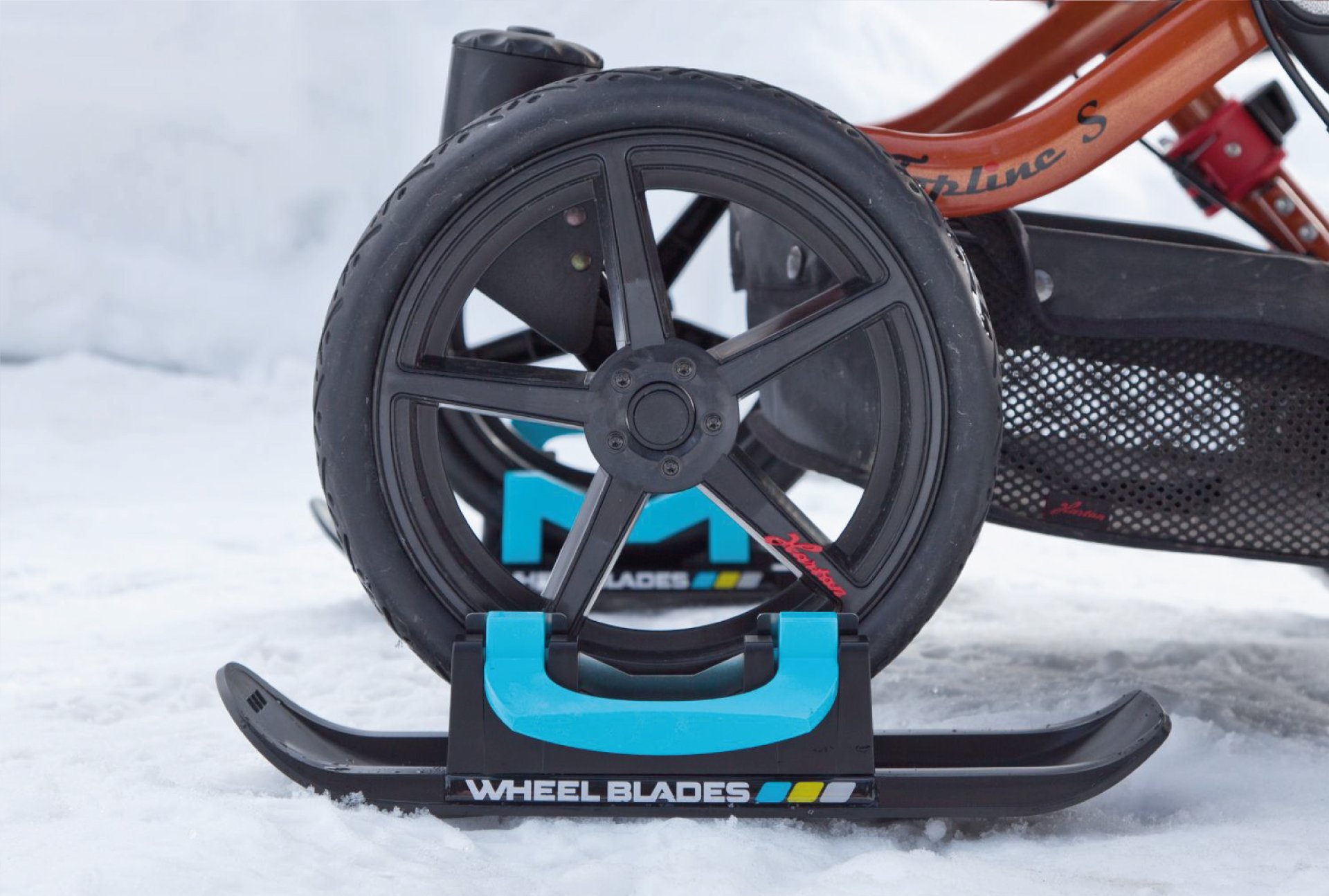 Autonomy Aids | Skis for wheelchairs, walkers and strollers