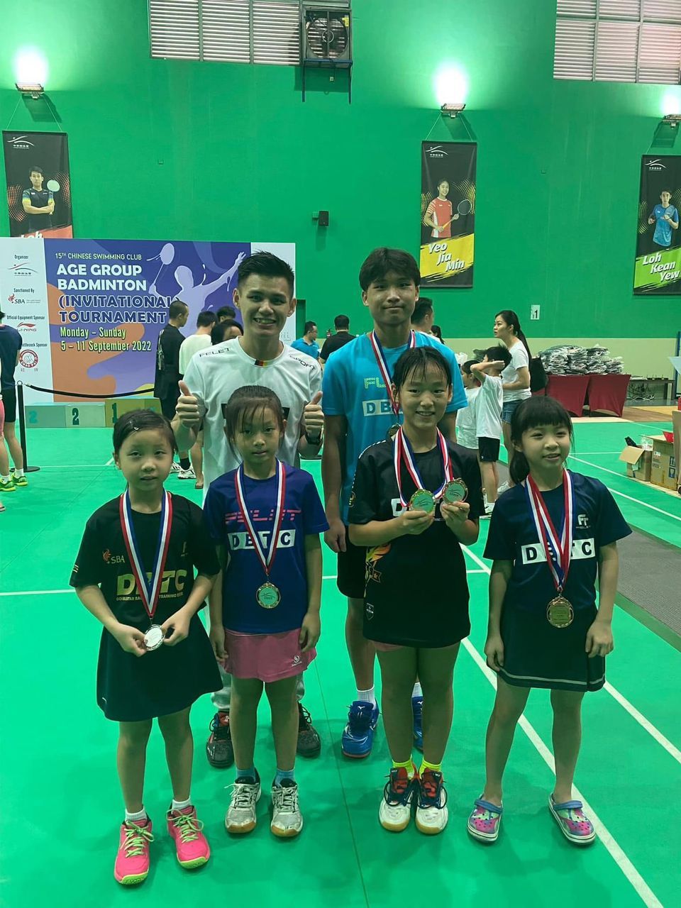 2022 DBTC BADMINTON PLAYER ACHIEVEMENT | DBTC