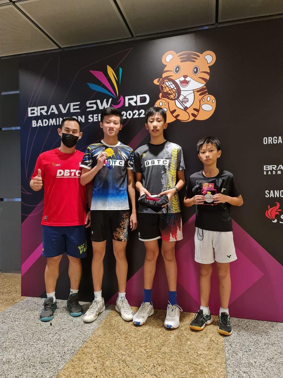 2022 DBTC BADMINTON PLAYER ACHIEVEMENT | DBTC